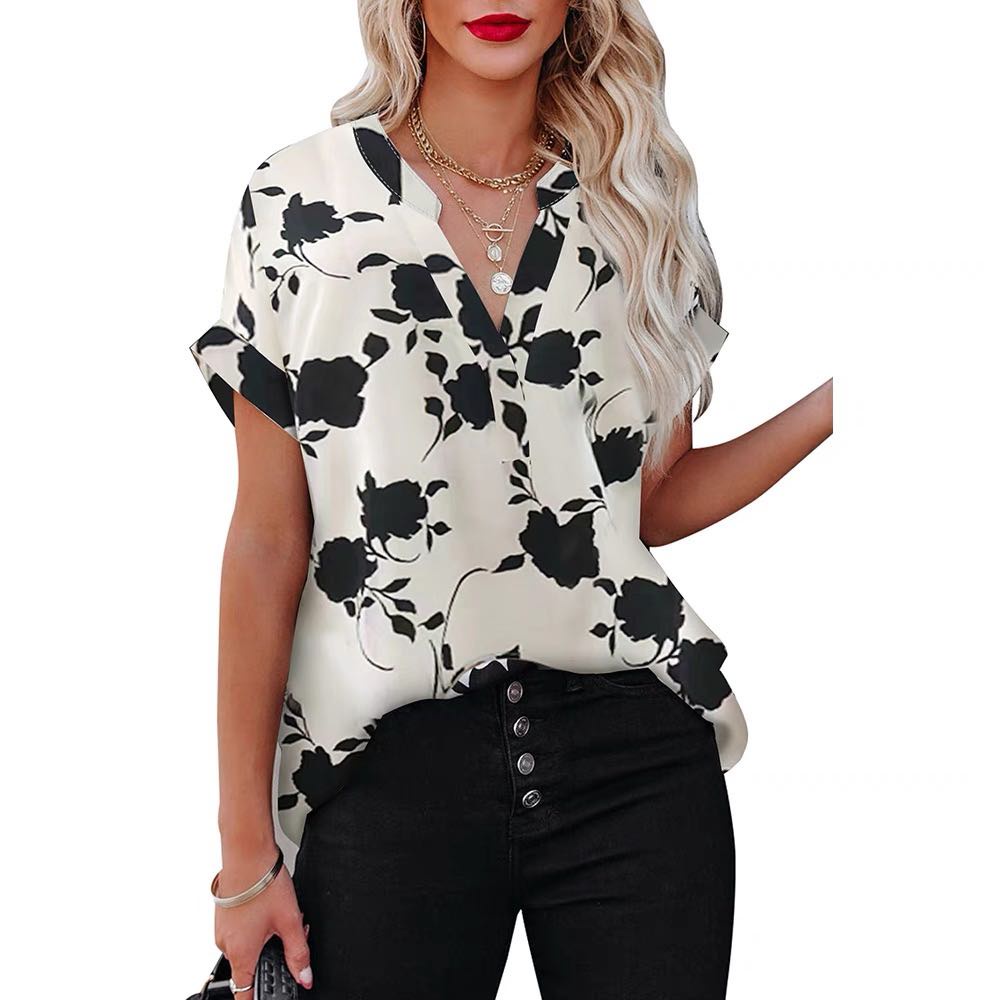 New arrivals mall quality women's causal summer style floral short ...