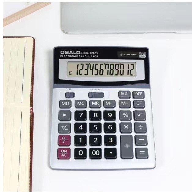 DM-1200V BIG Display 12 Electronic Calculator | Shopee Philippines