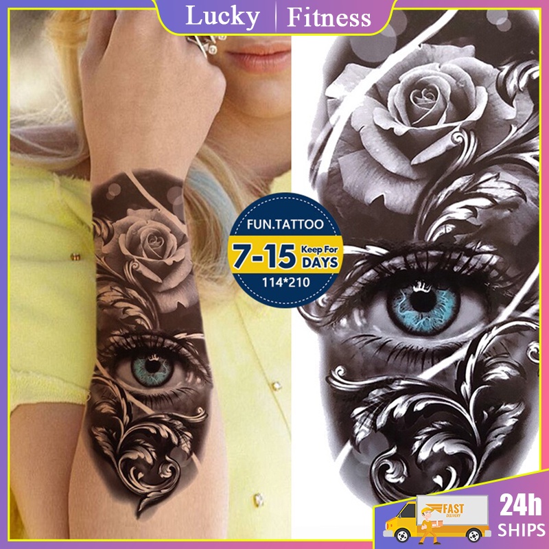 MAGIC TATTOO Lasts to 2 weeks Tattoo sticker waterproof long lasting ...