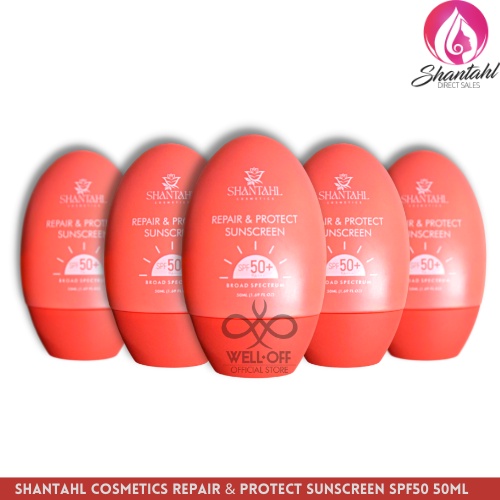 Shantahl Cosmetics Repair & Protect Sunscreen SPF50 50ml x5 | Shopee ...