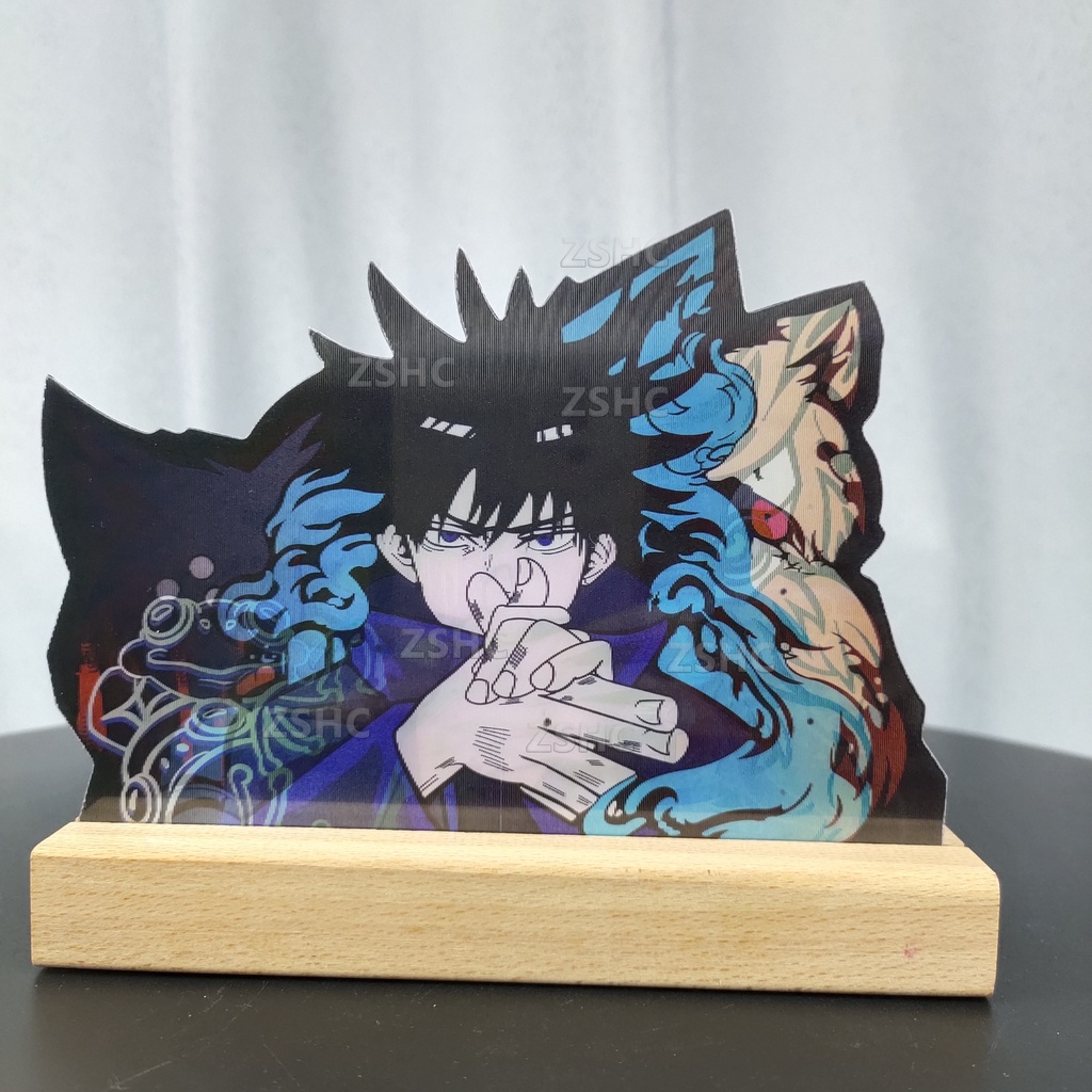 Jujutsu Kaisen Megumi Fushiguro Anime Motion Car Sticker Waterproof ...