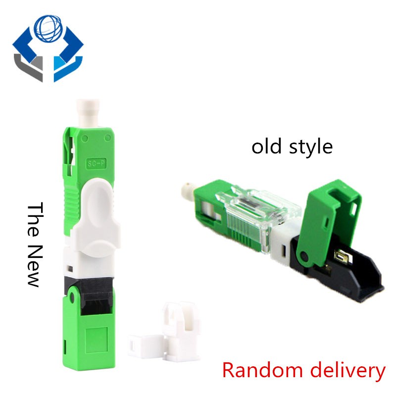 50pcs FTTH SC APC SC UPC optical fibe fast connector ftth fiber optic ...