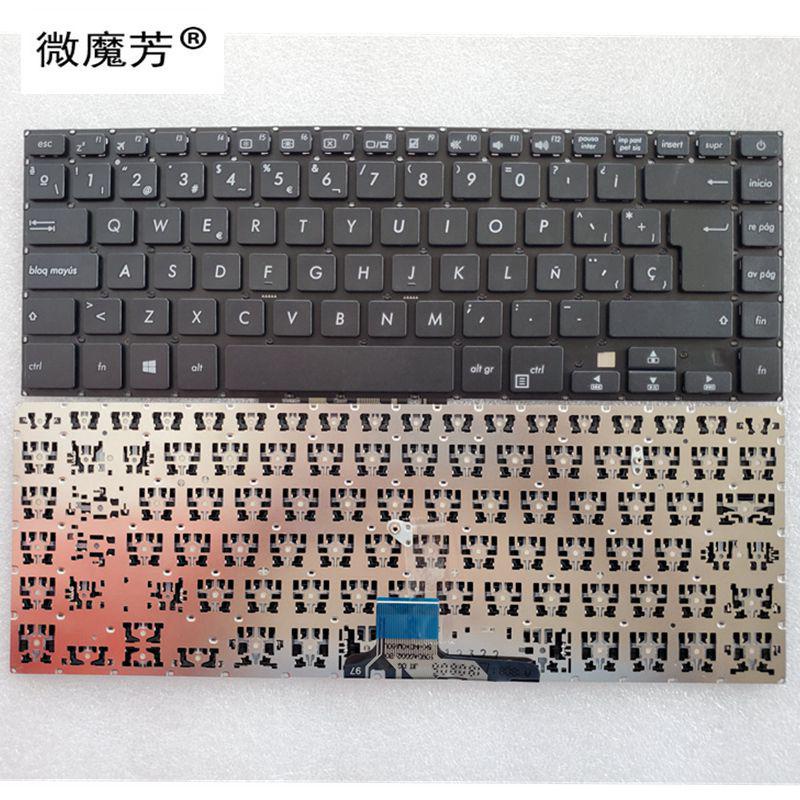 Spanish SP New Laptop keyboard For ASUS VivoBook X510 X510U X510UA ...