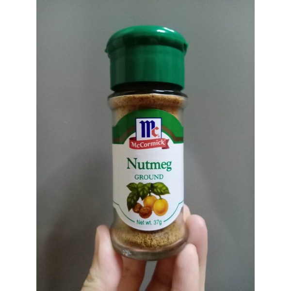 McCormick Nuts and Seeds Nutmeg Ground 37g for Cream Soups, Milk ...