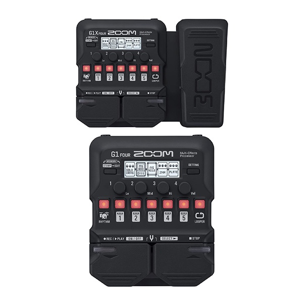 ZOOM Multi Effects Processor G1X FOUR / G1 FOUR / effects pedal guitar ...