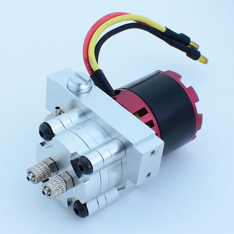 RC Hydraulic Metal Hydraulic Micro Oil Pump Gear Pump with Relief Valve ...