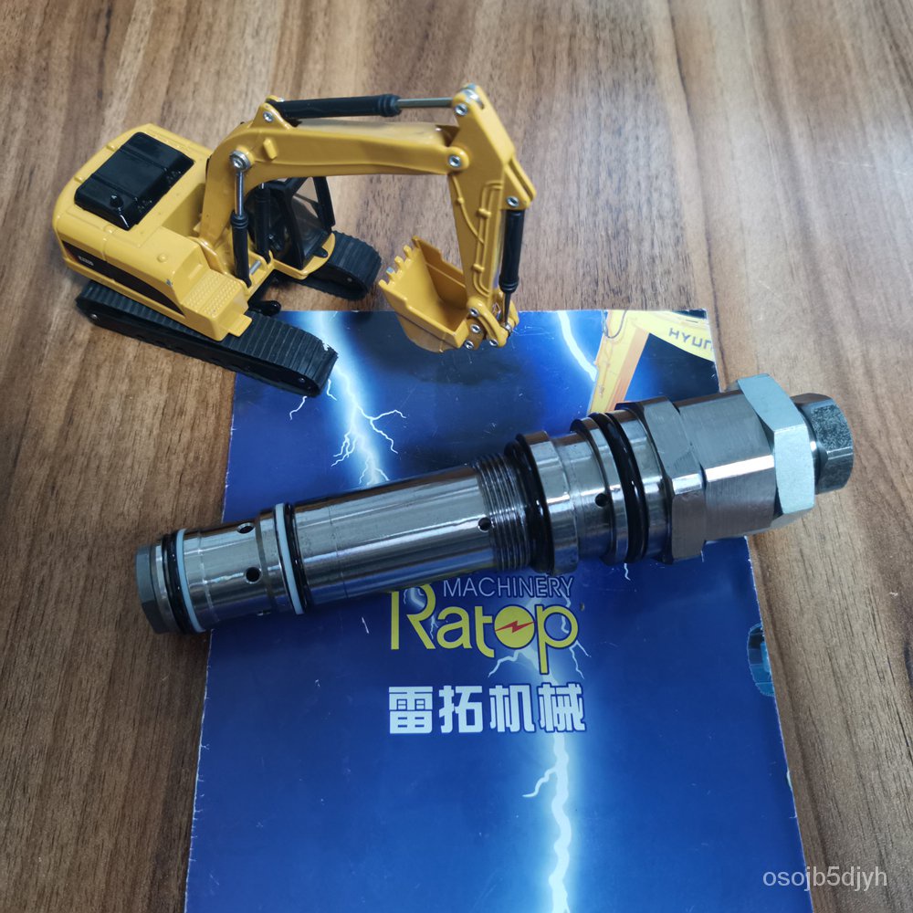 PC200-6 6D95 Main Valve , PC200-6 Excavator Relief Valve 723-40-50100 ...