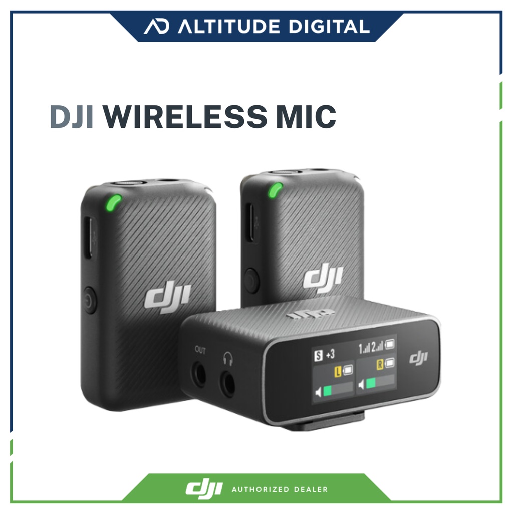 ln stockNEW DJI Mic Wireless Microphone Kit (2 Pieces) | Shopee Philippines