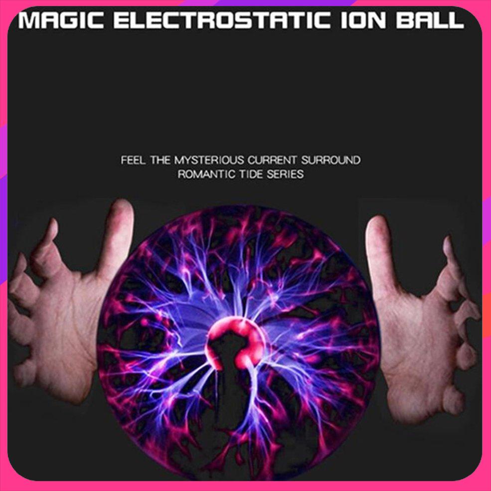 ♕allbuy] 1pc Lava Lamp Box,3 Inch USB Magic Plasma Ball Retro Light ...