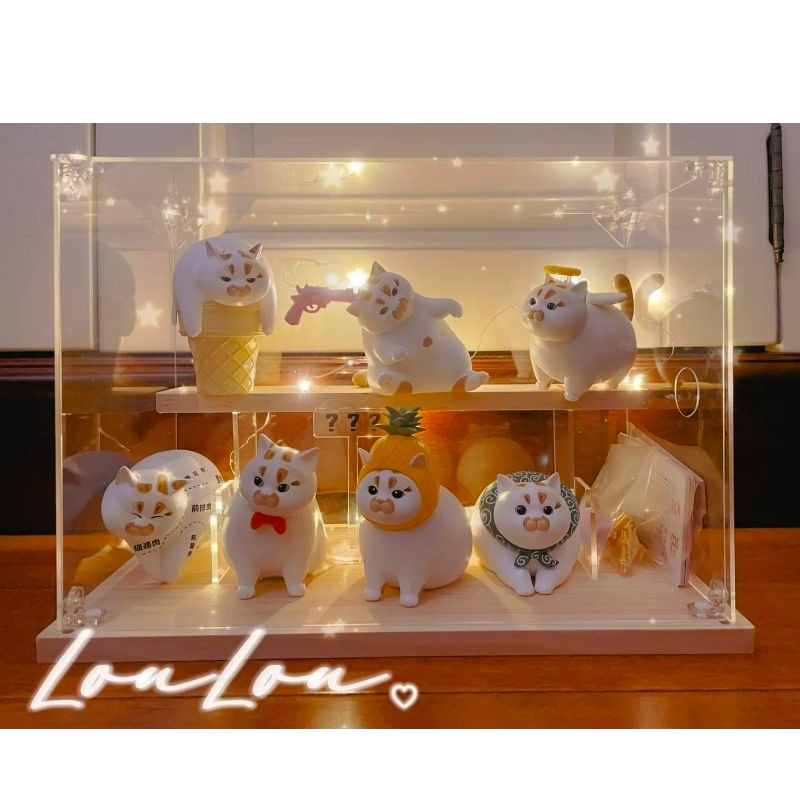 ﹍Spot Animal Planet bilizoo Lou Lou Piggy Blind Box 2nd Bomb Fat Cat ...