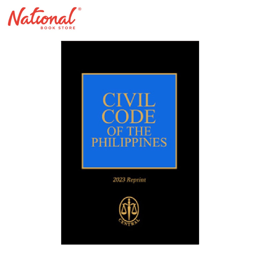 Civil Code of the Philippines (Codal - 2023 Reprint) CBSI Editorial ...