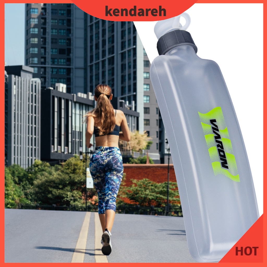 KKSH 400ML Water Bottle Arc Design with Push-Pull Spout Large Capacity ...