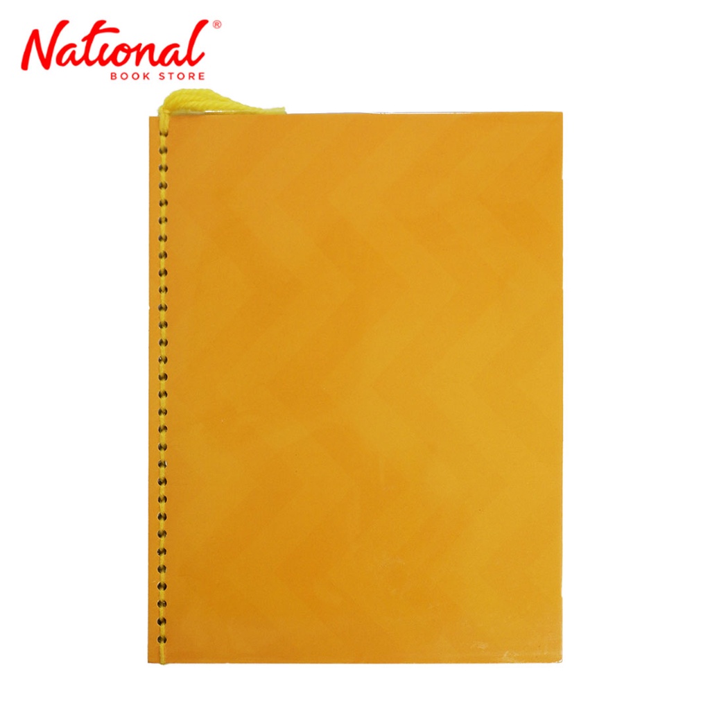 Premiere Notes Yarn Notebook Printed 5.83x7.87 inches Orange Zigzag 80s ...