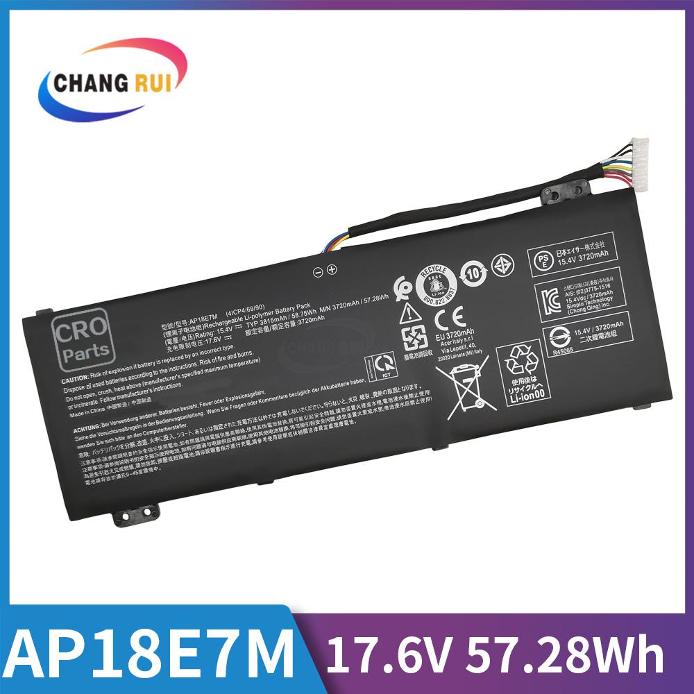 CRO AP18E7M Laptop Battery 15.4V 58.75Wh For Acer Nitro 5 AN515-54 ...
