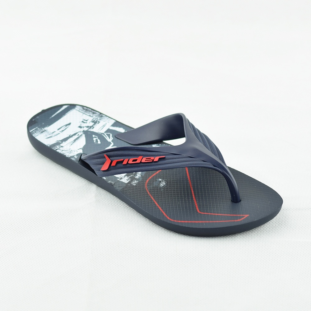 Rider Storm Dedo Ad Blue Red White Men's Slippers | Shopee Philippines