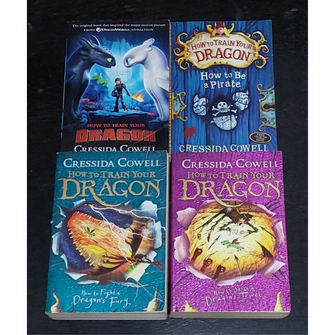 Cressida Cowell: How to Train Your Dragon novel series | Shopee Philippines