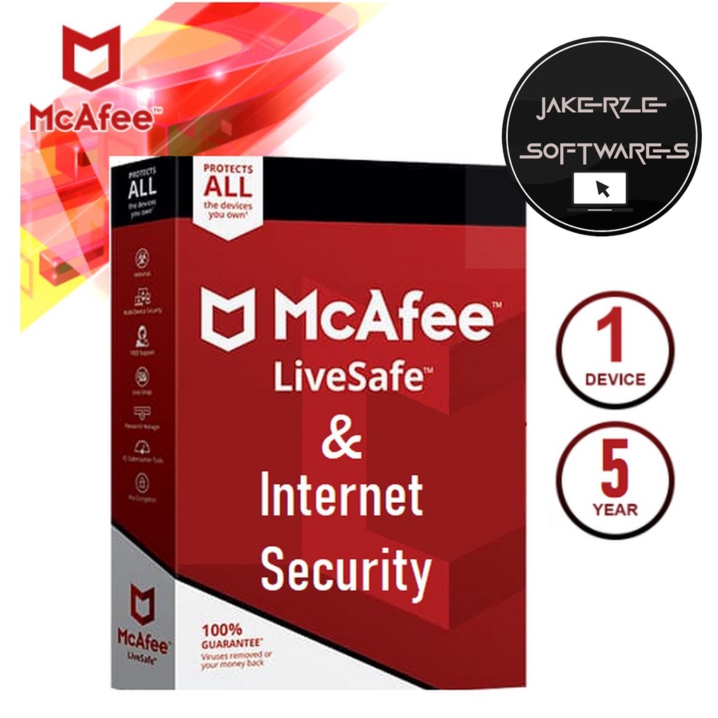 Mcafee Total Security Latest Version Original Protection and Live Safe ...