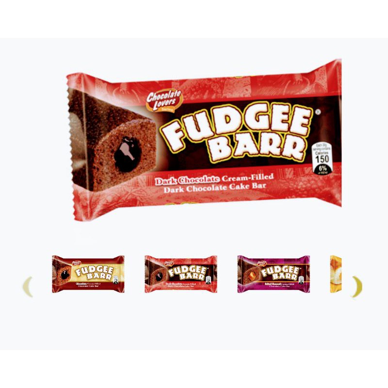 Fudgee Barr Dark Chocolate 10 pcs/pack (10x40g) | Shopee Philippines