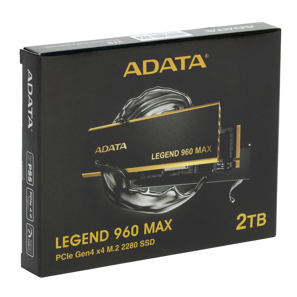 Adata Legend 960 Max 2TB PCIe Gen4 x4 M.2 2280 SSD with Heatsink, PS5 Compatible | Shopee ...