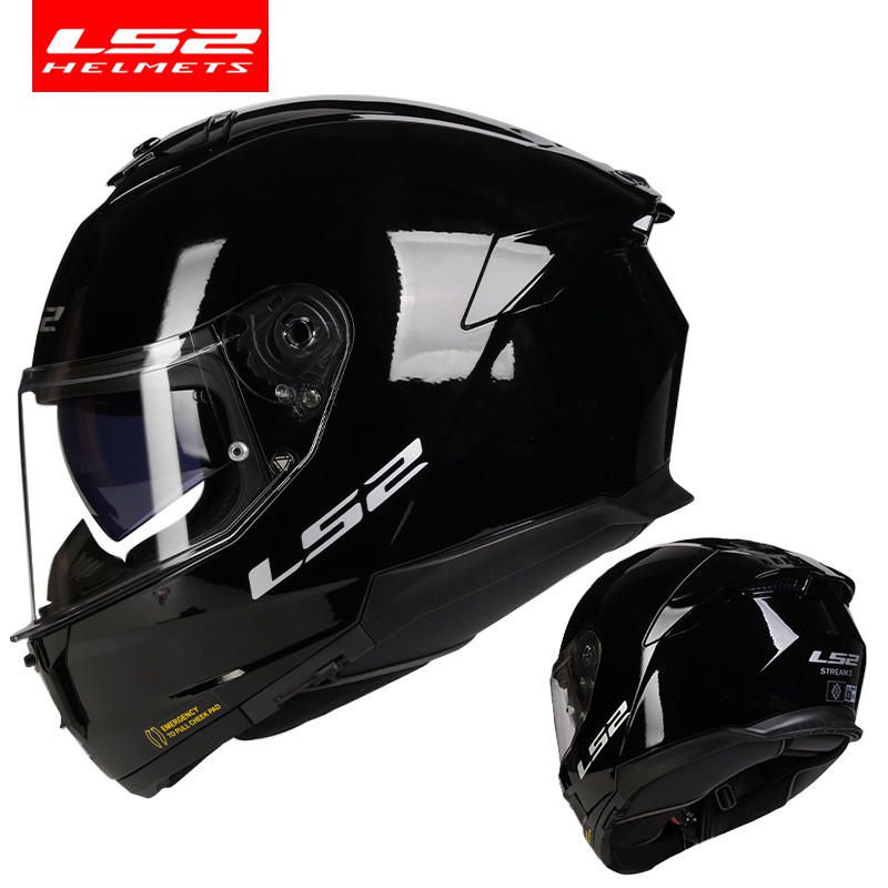 Original LS2 STREAM 2 FF808 motorcycle helmet ls2 STORM full face ...