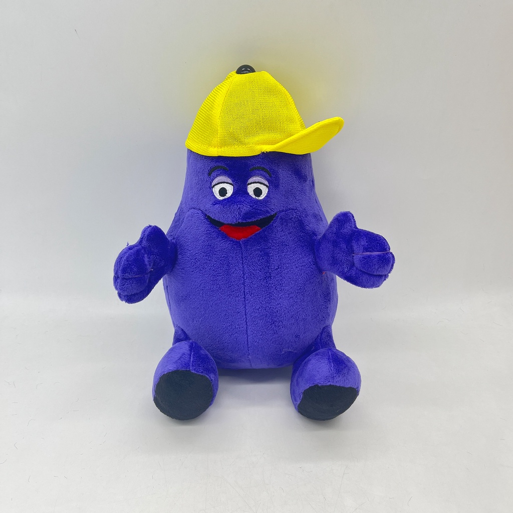 【new】 22CM Grimace Plush Toy Grimace Shake Cartoon Dolls Stuffed Soft ...
