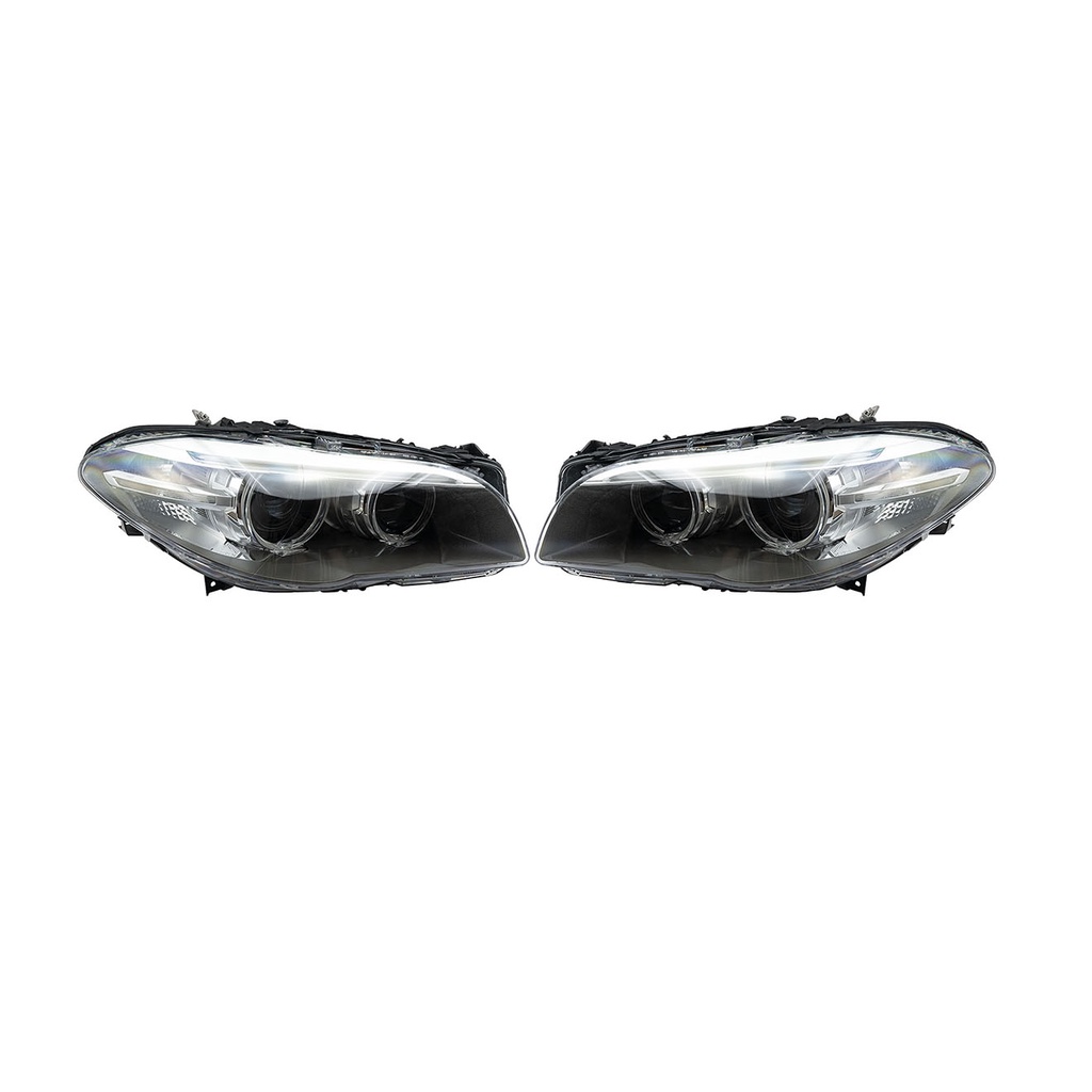 For BMW 2013-2016 5-Series F10 F11 F18 LCI Dual Hernia Headlamps OEM ...