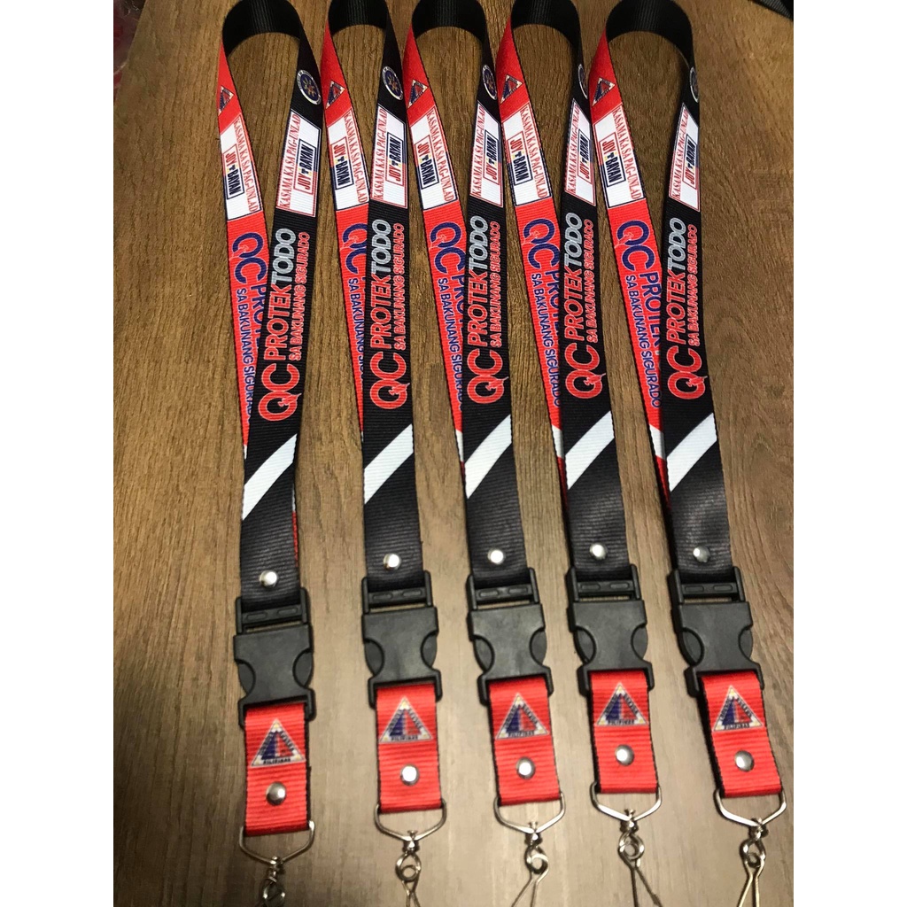 ♟QC PRotektodo Joy ng Bayan ID Lace Lanyard ID Sling ID Holder Onhand ...