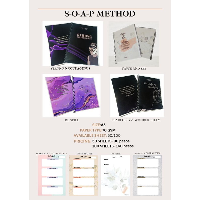 Notebook Journal (Soap Method) | Shopee Philippines