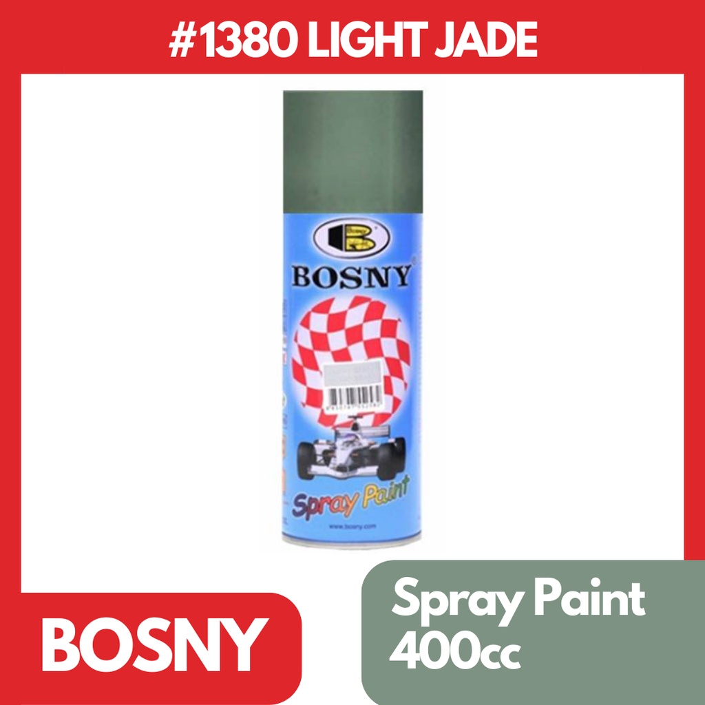 Bosny #1380 Light Jade Original Acrylic Spray Paint 400cc | Shopee ...