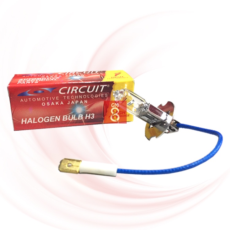 Auto Bulb H3 Halogen 12V (55w / 100w) Circuit | Shopee Philippines