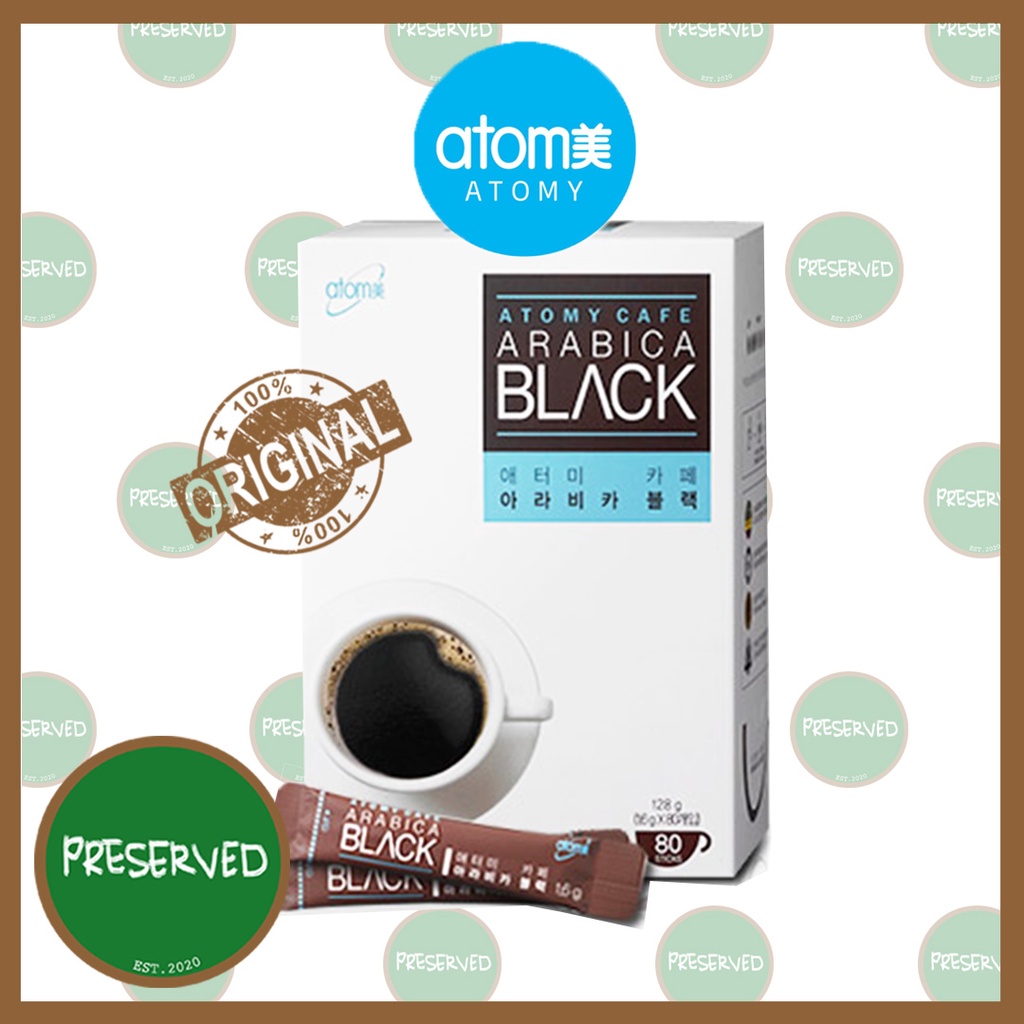 Atomy Cafe Arabica Black (80 Sticks x 1.6g) | Shopee Philippines