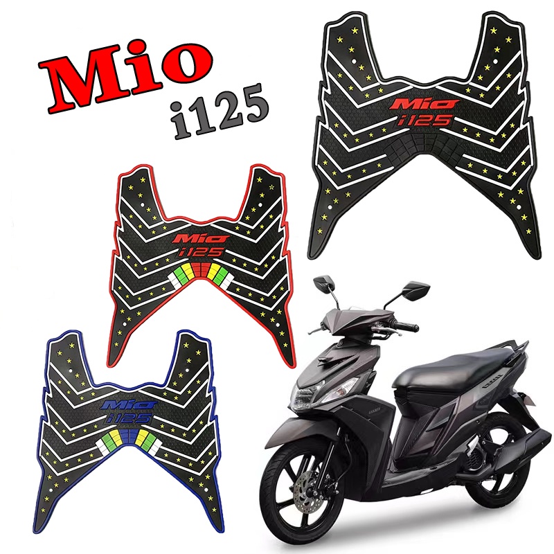 Mio i 125 and Mio i 125s motorcycle footboard Rubber Matting Thai ...