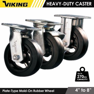 Heavy Duty Caster Wheel with Double Ball Bearing PU/Rubber/Iron Wheels ...