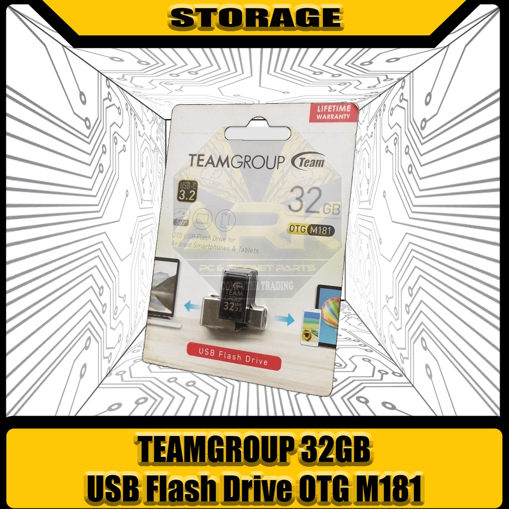 Teamgroup 32gb USB Flashdrive OTG M181 | Shopee Philippines