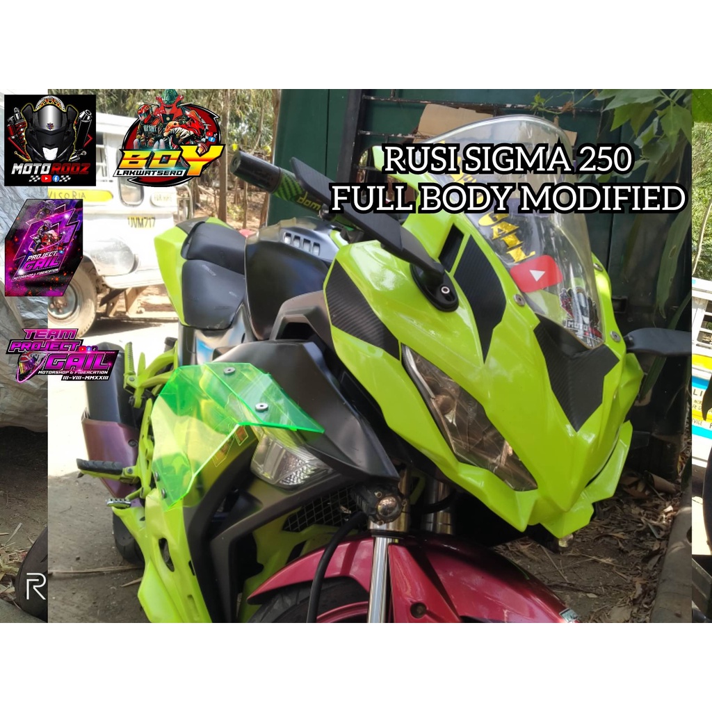 NINJA MASK RUSI SIGMA 250 | Shopee Philippines