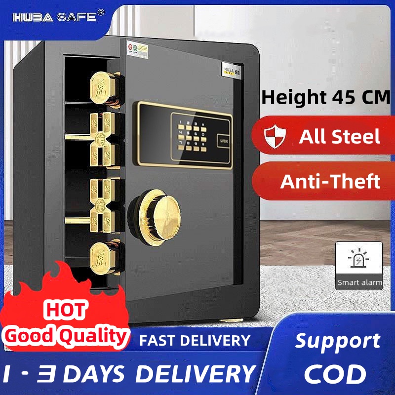 Luxury Digital Depository Cash Fireproof Safe Box Brand New Safe Electronic Digital Safety Vault ...