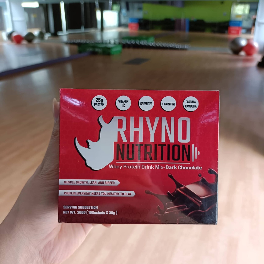 RHYNO NUTRITION WHEY PROTEIN 10 SACHETS | Shopee Philippines
