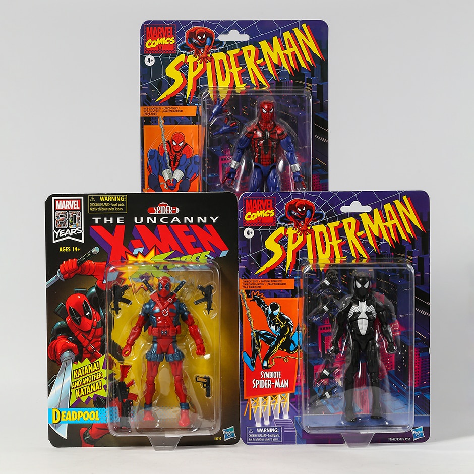 ylav Marvel X-MEN Deadpool Symbiote Ben Reilly Spiderman Super Hero ...