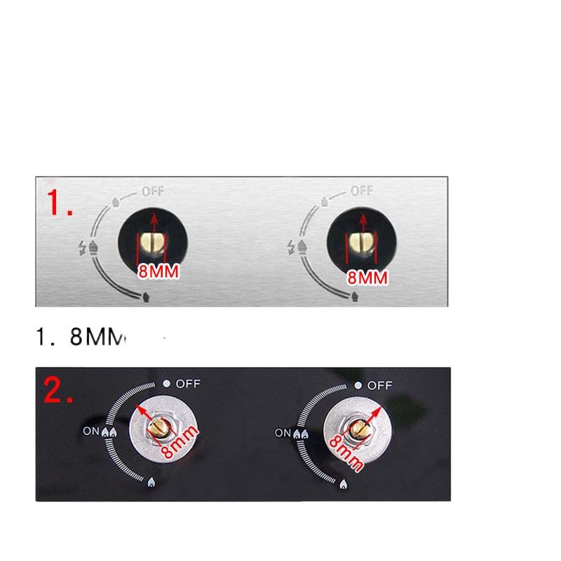 ((4.12) Gas Stove Switch Knob Accessories Universal Natural Gasified ...