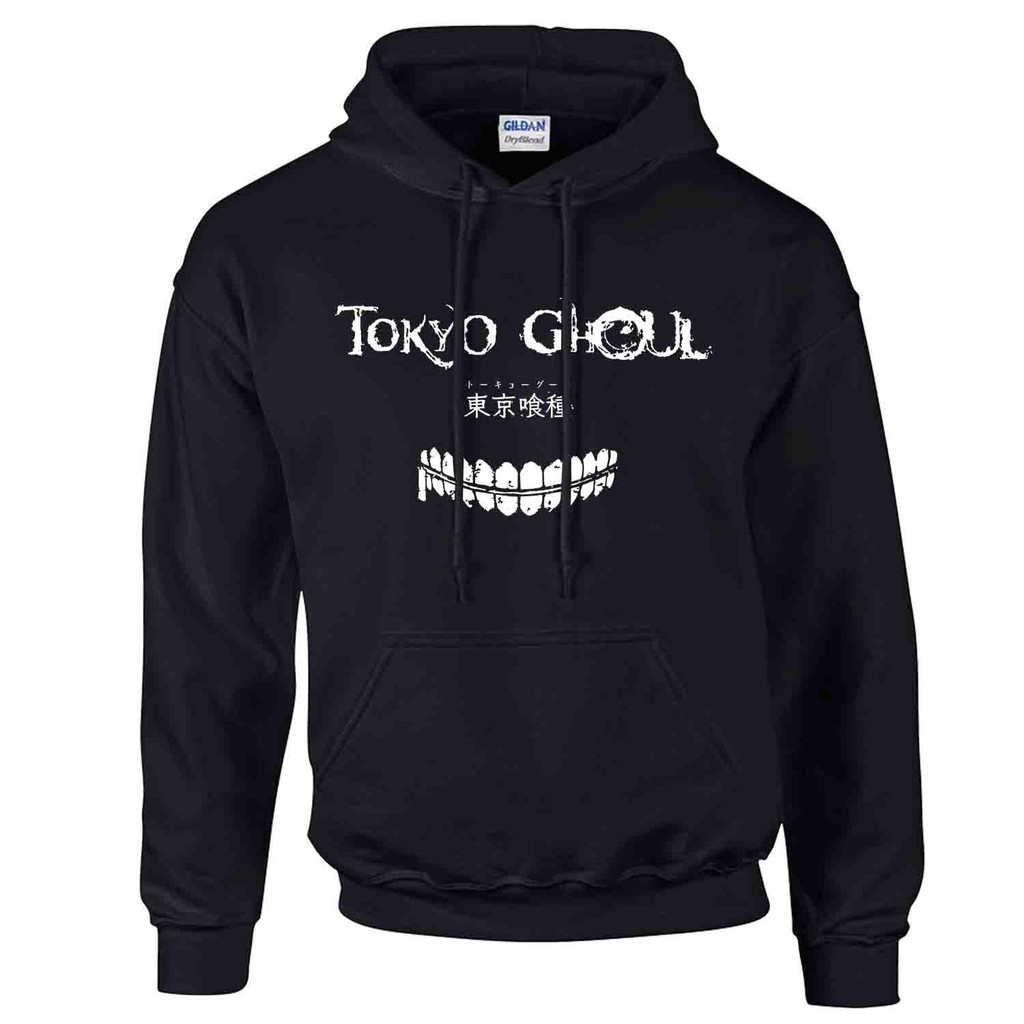iGPrints Tokyo Ghoul Distressed Logo Hoodie Jacket (Black) | Shopee ...
