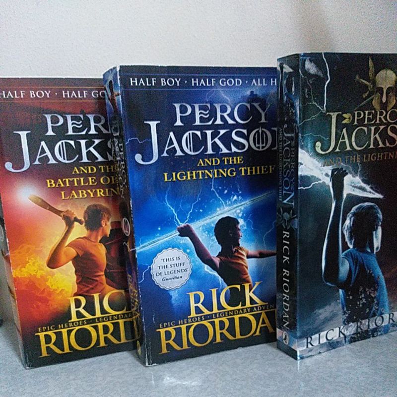 Percy Jackson and the Olympians series by Rick Riordan Fantasy ...