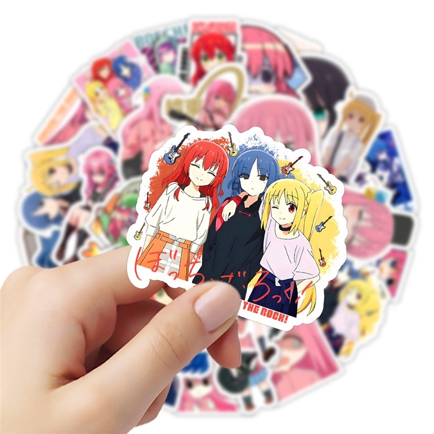 24PCS Bocchi The Rock! Stickers Anime Manga Series Random Design ...