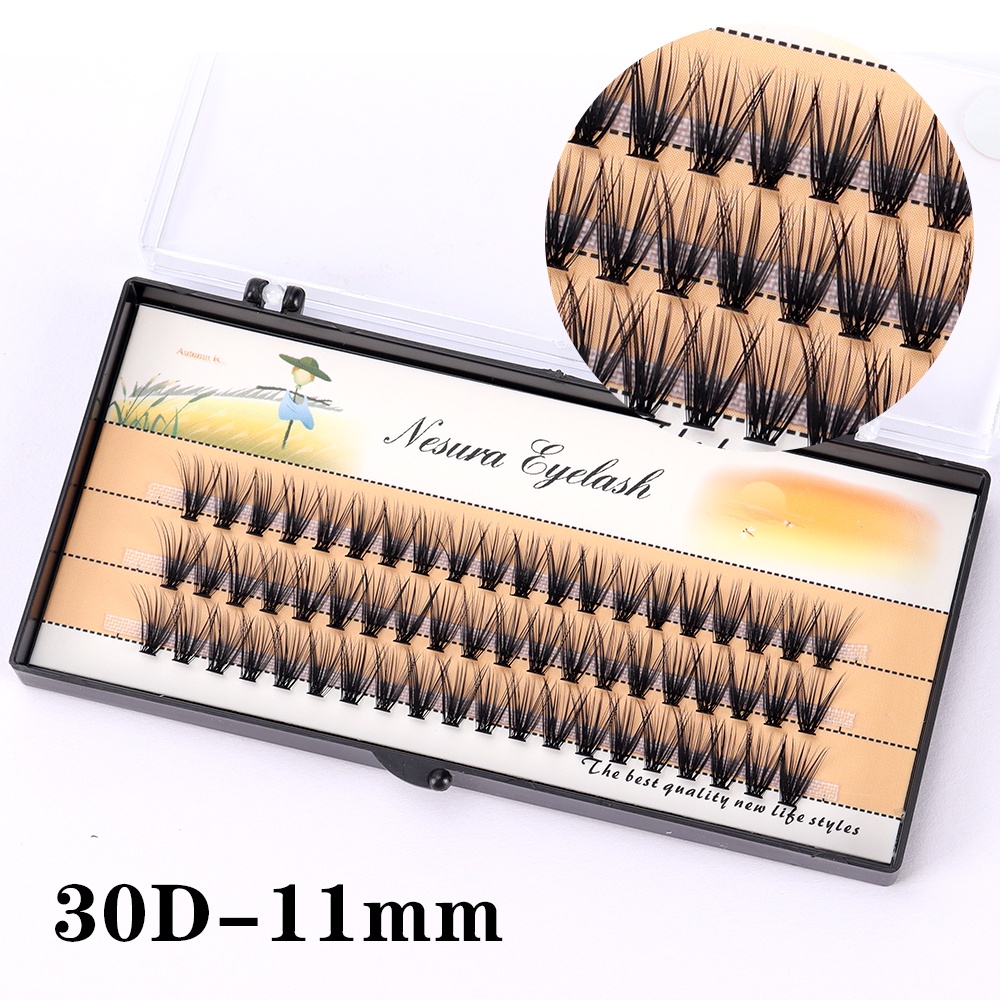 20D 30D 40D Nesura Scarecrow Hair Grafting Extension 10mm 14mm False ...