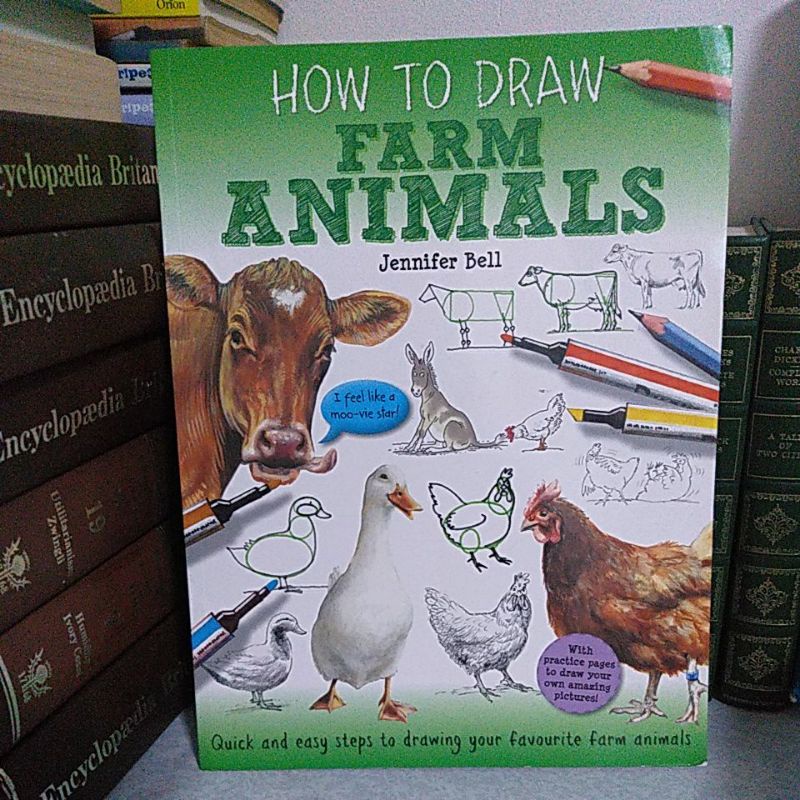 How To Draw: Farm Animals Paperback by Jenniifer Bell Secondhand ...