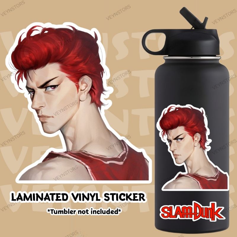 SLAMDUNK HANAMICHI SAKURAGI LAMINATED VINYL STICKER | Shopee Philippines