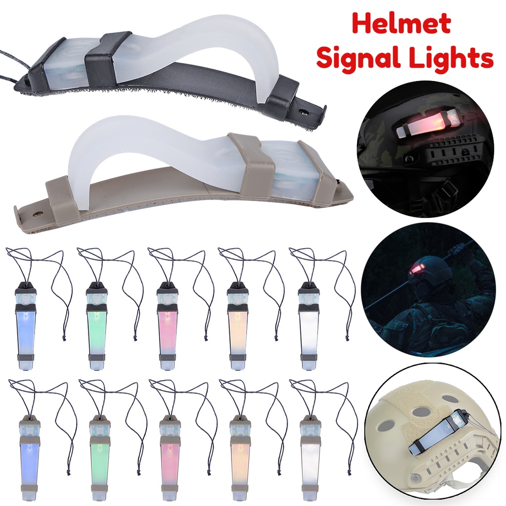 Tactical FMA Helmet Safety Flashing Light Survival Signal Light ...