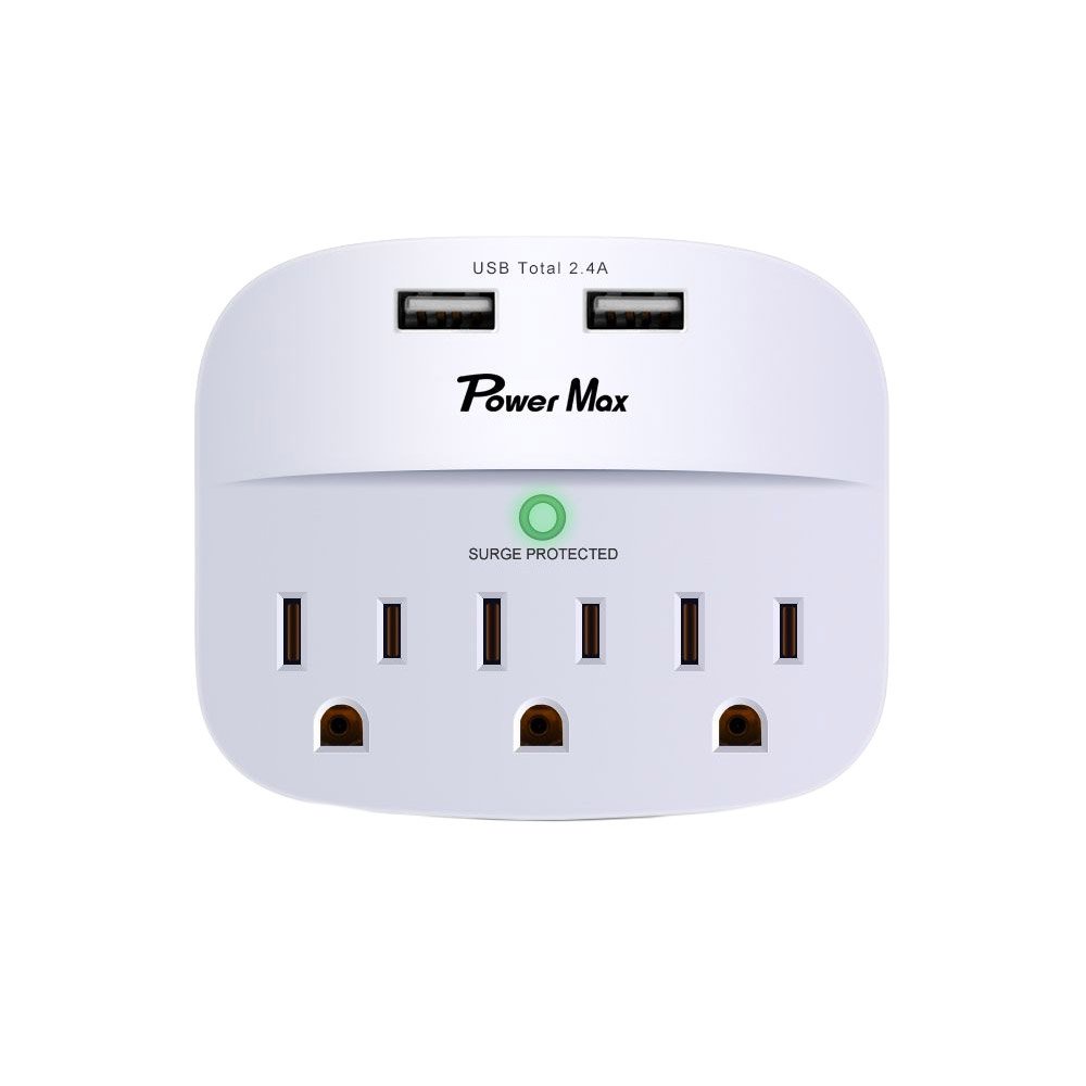 USA Trailing Socket Usb Power Cube Surge Protector With ETL Wall ...