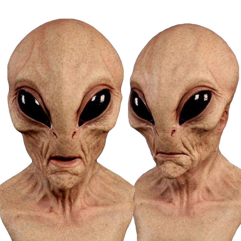 Halloween Alien Mask Movie Cosplay Horror Variation Alien Latex Mask ...