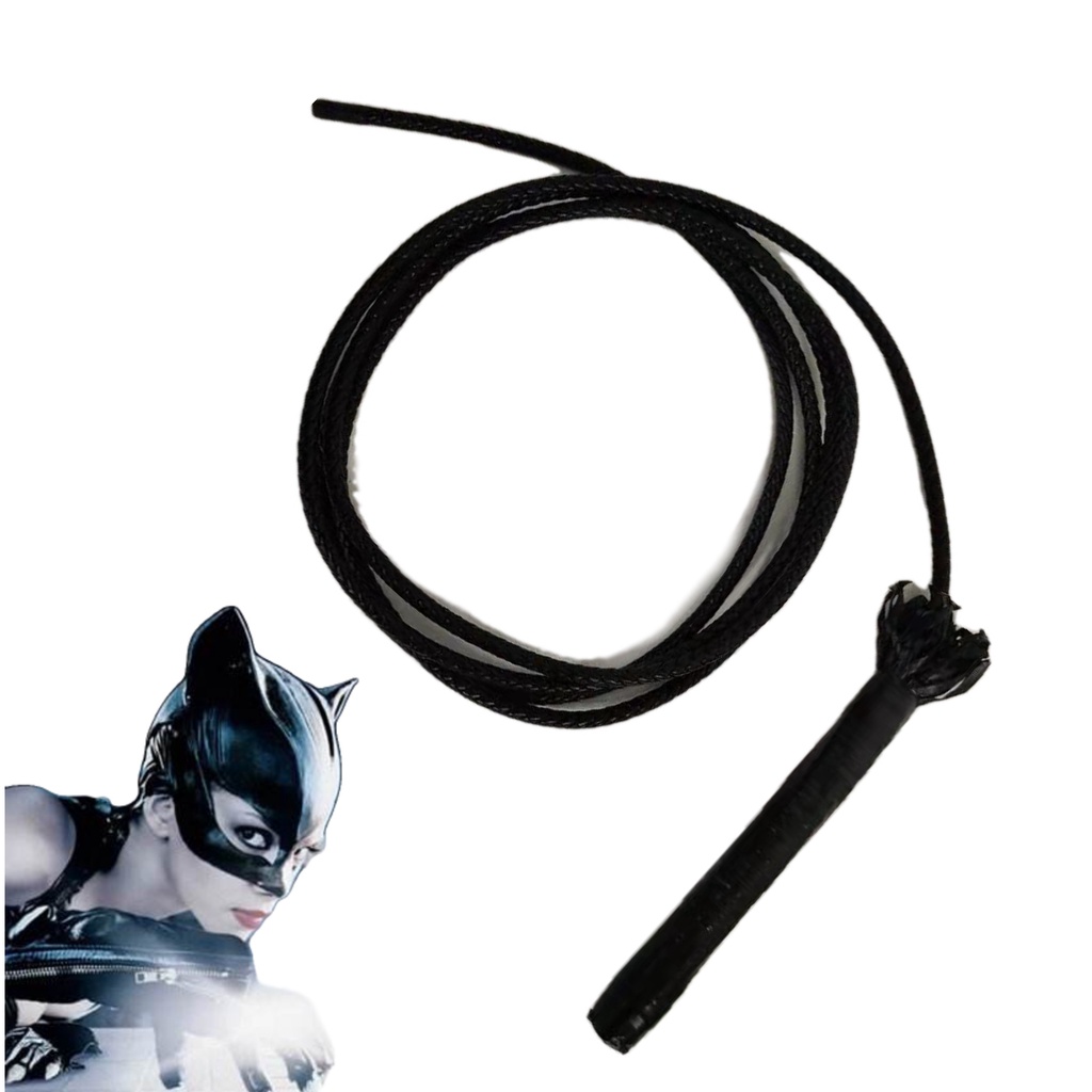 Woman Sexy Cat Selina Kyle Mask With The Weapon Bruce Wayne Cosplay ...