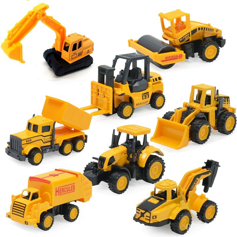 Diecast Vehicles Take Apart Truck Car Model Toys Construction Vehicles ...